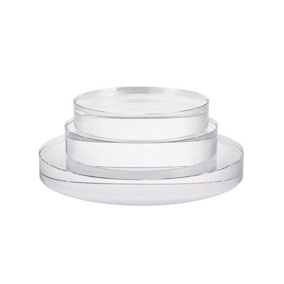 Acrylic Round Base Extra Small - Etsy
