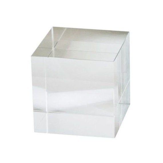 Solid Glass Cube