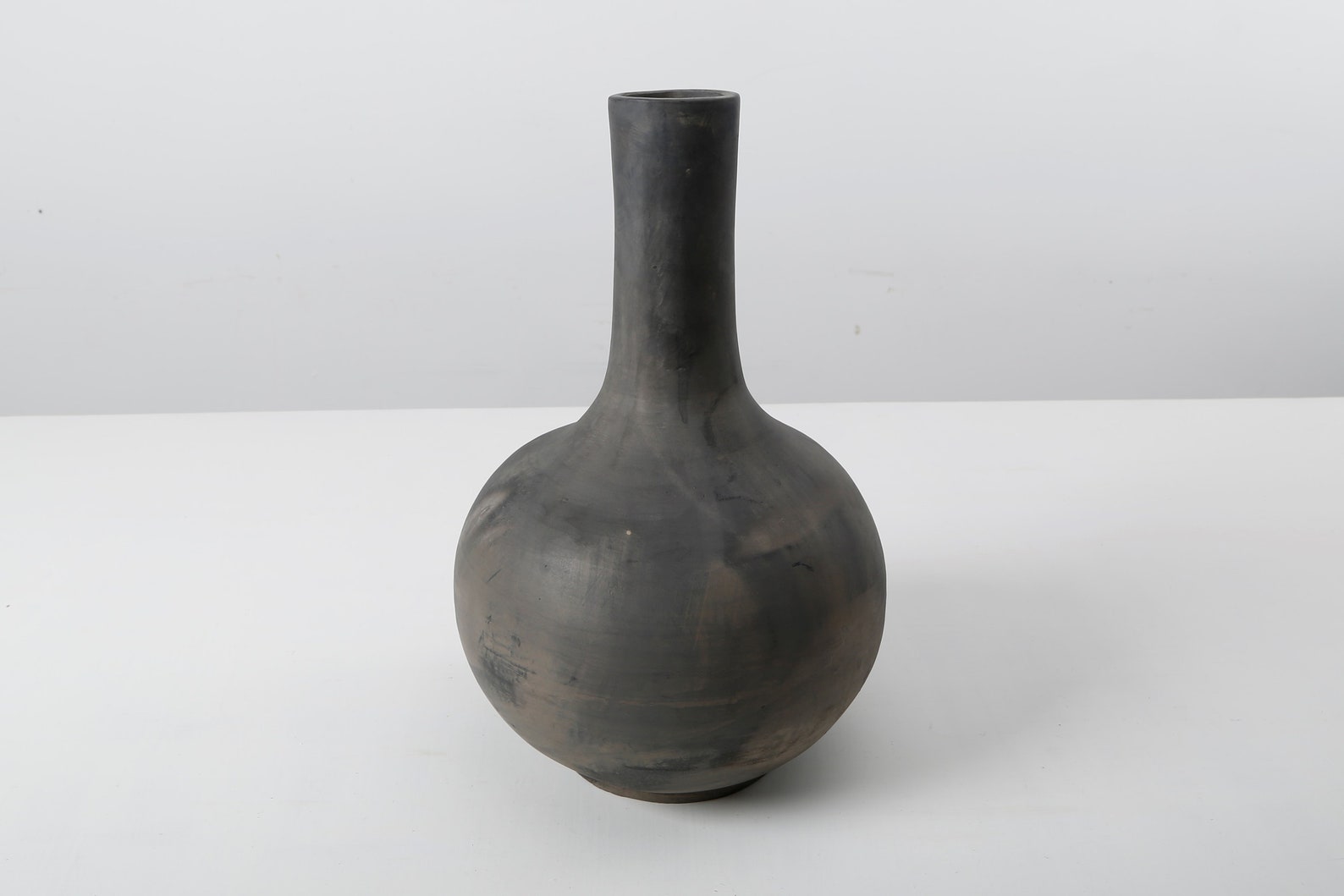 Earthy Gray Pottery Globular Vase(finish Varies No Two Are the Same) - Etsy