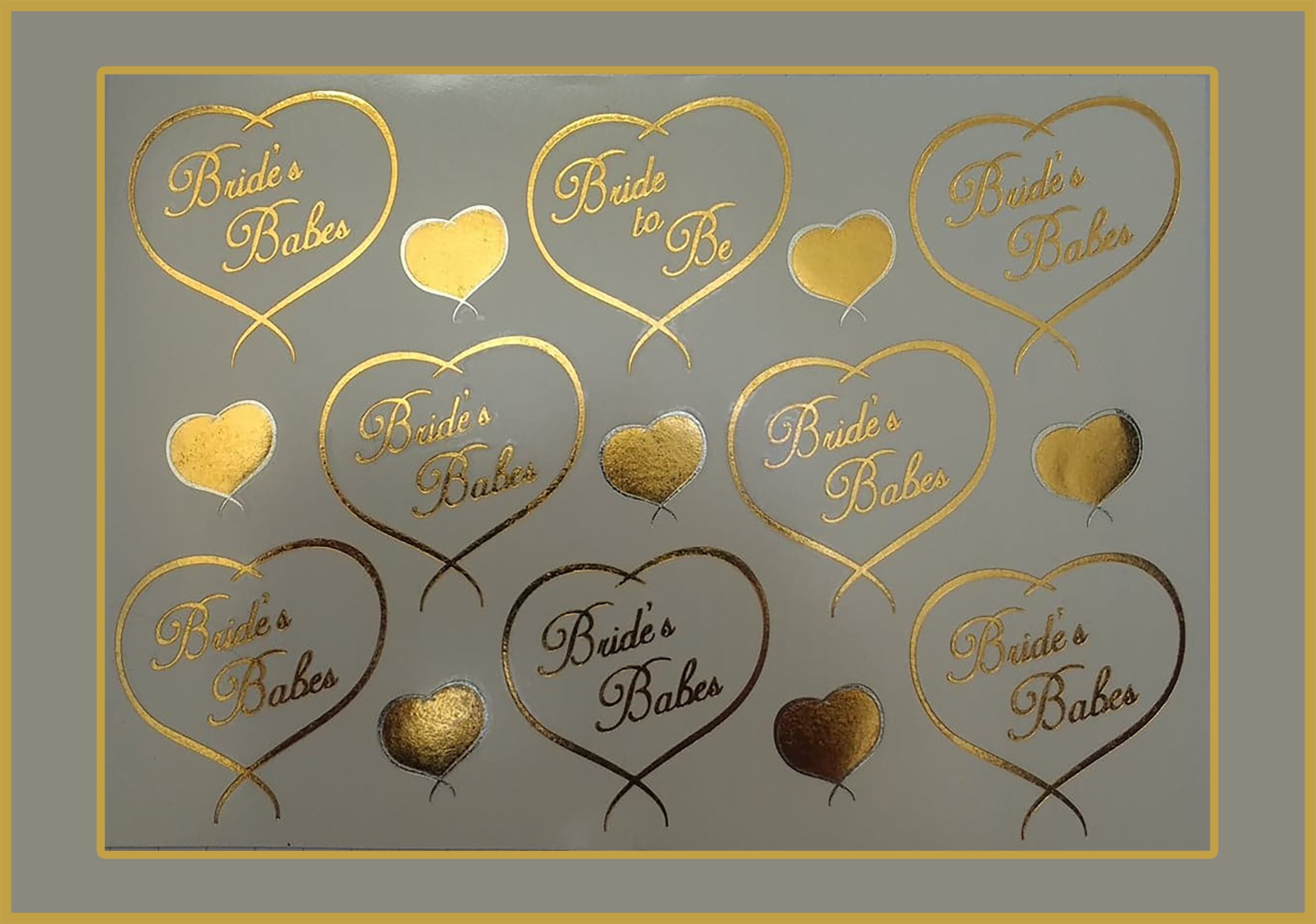 16 Metallic Hen Night Tattoos Great for a Girls Night Out. - Etsy