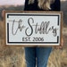 Wood 3D Name Sign, White Shiplap, 16x24 - Etsy