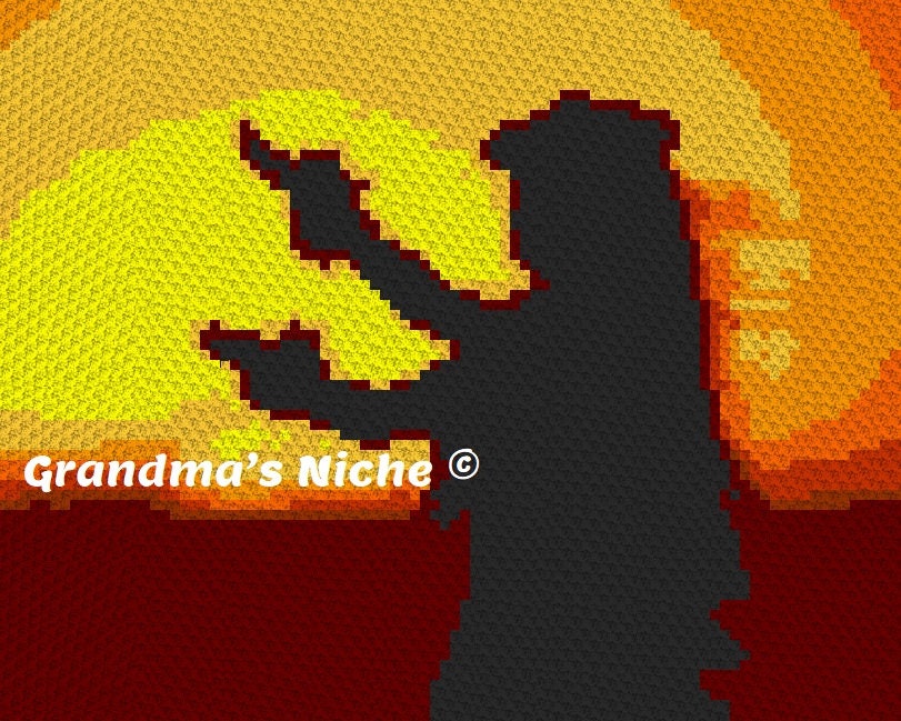 Native Dance Crochet Blanket C2C Pattern written | Etsy