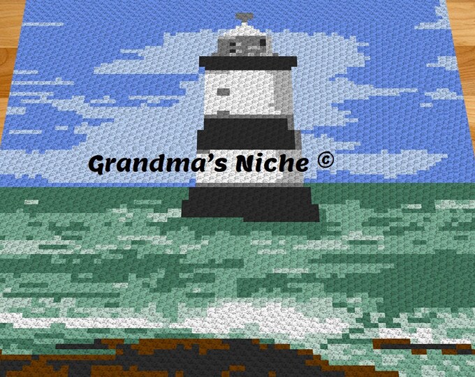 Cape Hatteras Lighthouse Pattern - Crochet - Etsy Canada