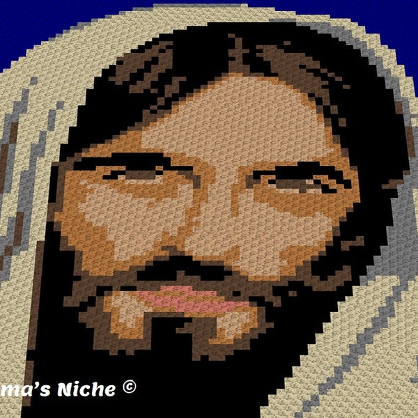 Crochet Jesus Baby Blanket - Etsy