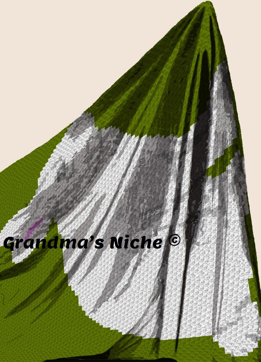 Rabbit Crochet Blanket C2C Pattern Written Instructions - Etsy