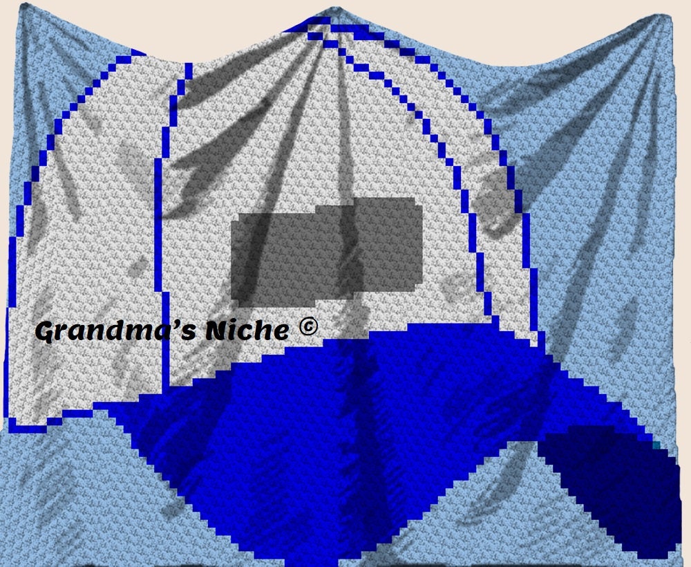 Baseball Cap - Crochet Blanket C2C Pattern, “written Instructions ...