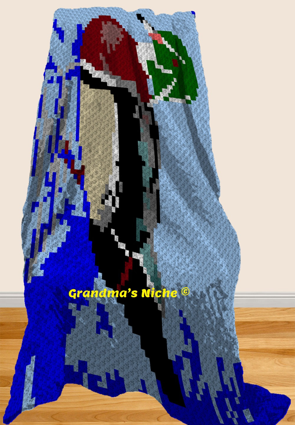 Wood Duck Crochet Blanket C2C Pattern written | Etsy