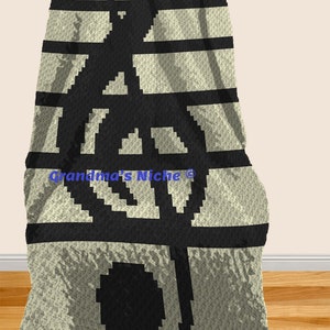 Treble Clef - Crochet Blanket C2C Pattern, “written Instructions ...