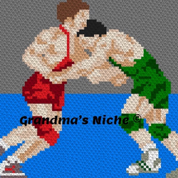 Wrestling Cross Stitch Patterns - Etsy