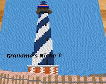 Cape Hatteras Lighthouse Pattern - Crochet - Etsy