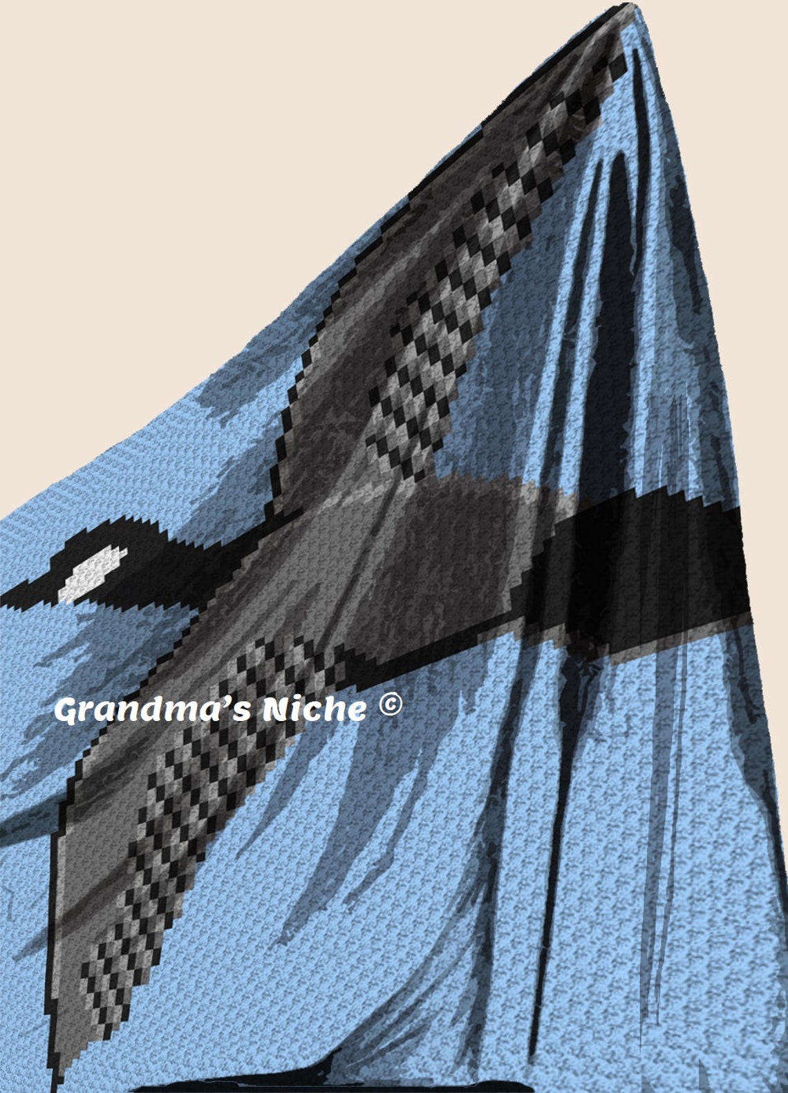 Canadian Goose - Crochet Blanket C2C Pattern, Written Instructions ...