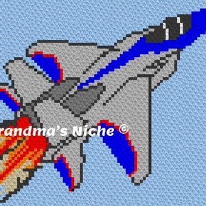 Crochet Fighter Plane Pattern - Etsy