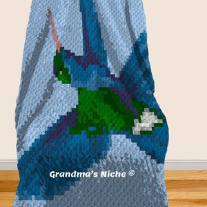 Hummingbird - Crochet Blanket C2C Pattern, “written Instructions ...