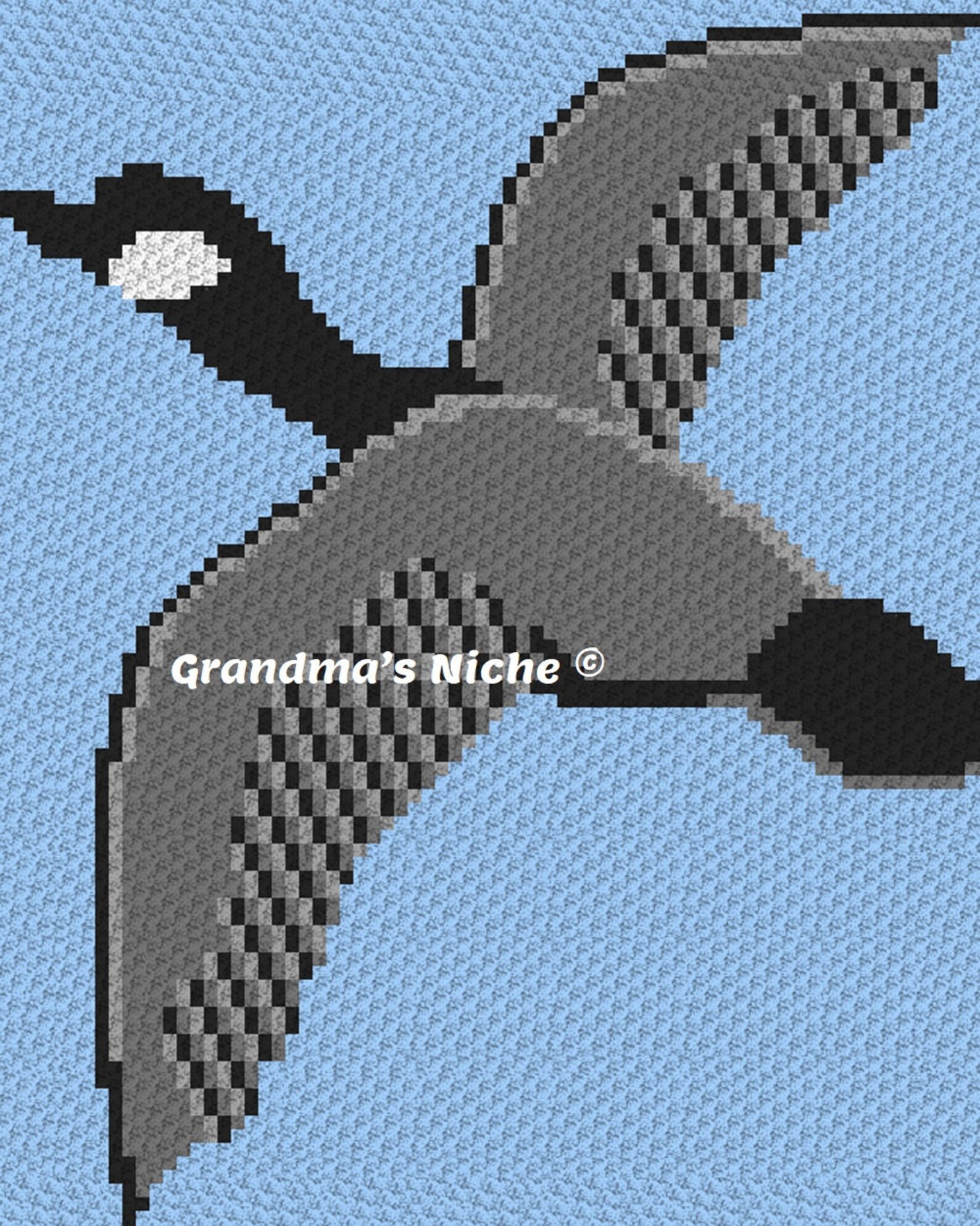 Canadian Goose - Crochet Blanket C2C Pattern, Written Instructions ...
