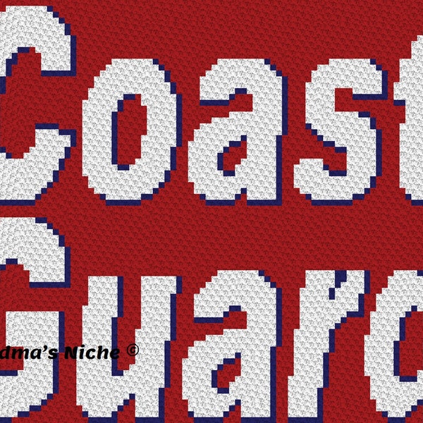Crochet Coast Guard Pattern - Etsy