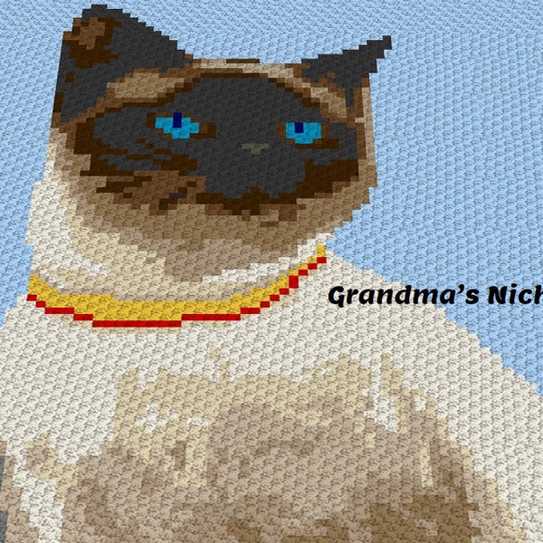 Cat Afghan Pattern - Etsy