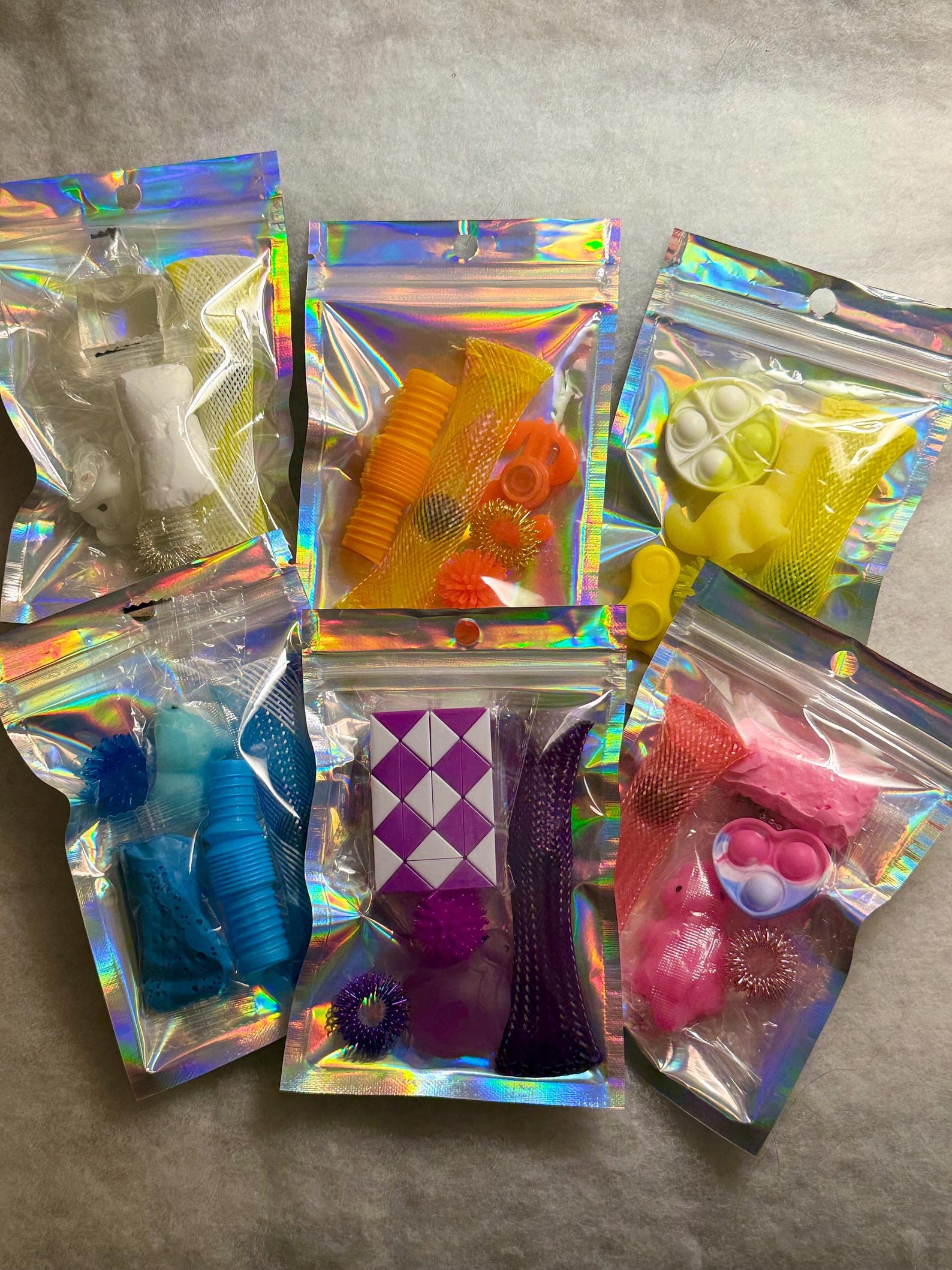 Fidget Sensory Toy Gift Set: 5 and 10 Piece - Etsy UK