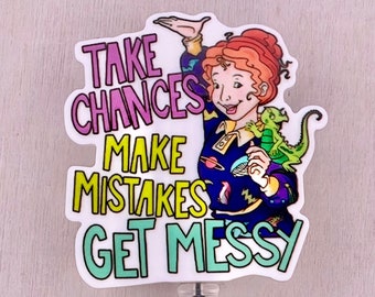 Magic School Bus Badge Reel - Etsy