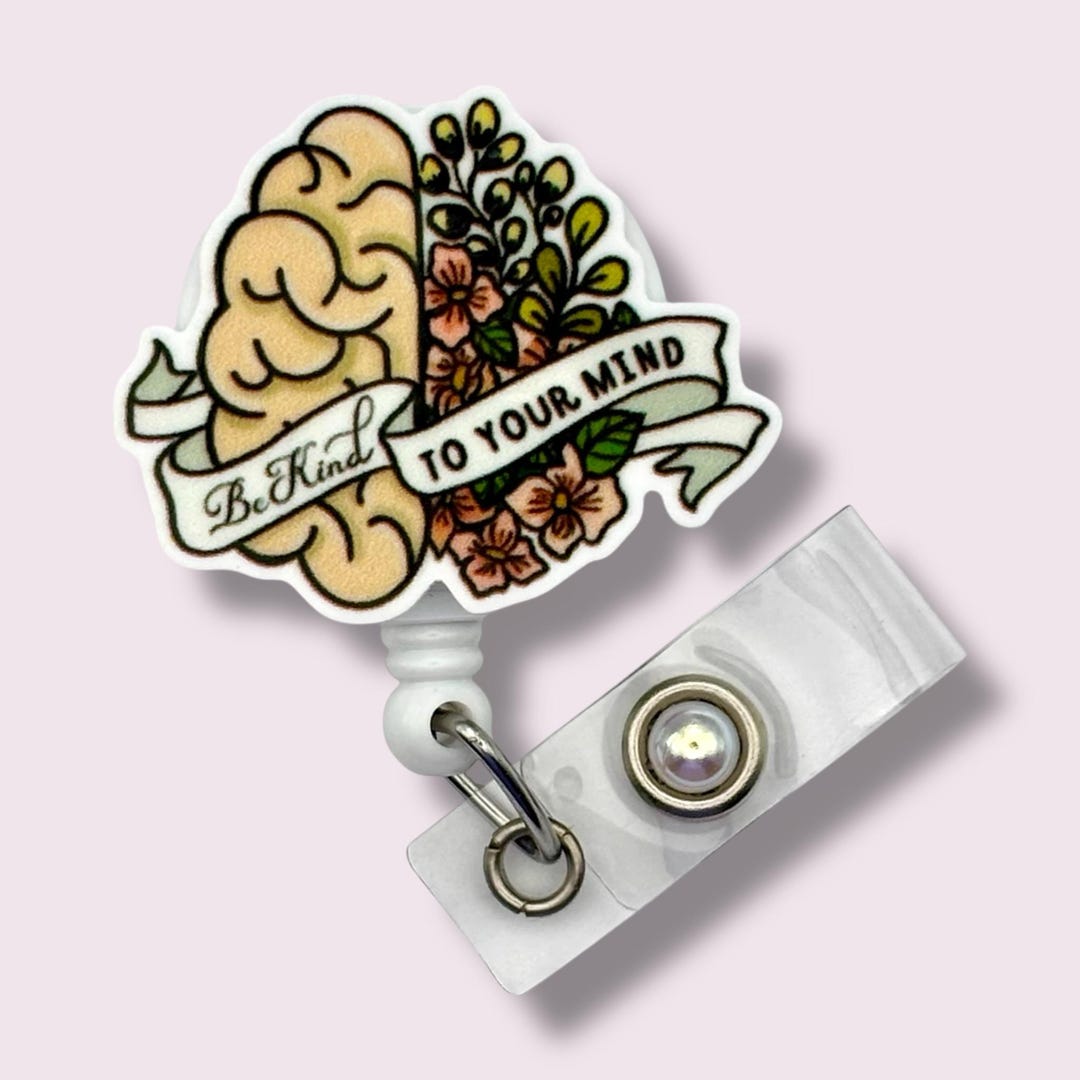 Be Kind to Your Mind Badge Reel: Mental Health Awareness - Etsy