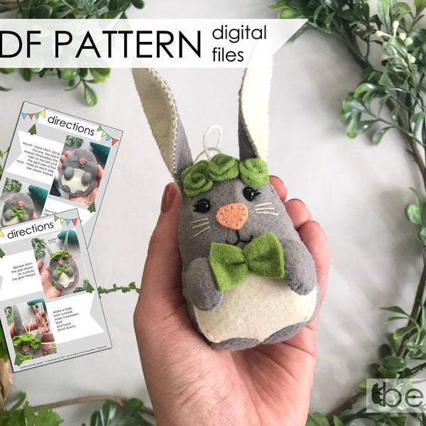 Felt Pdf Pattern - Etsy