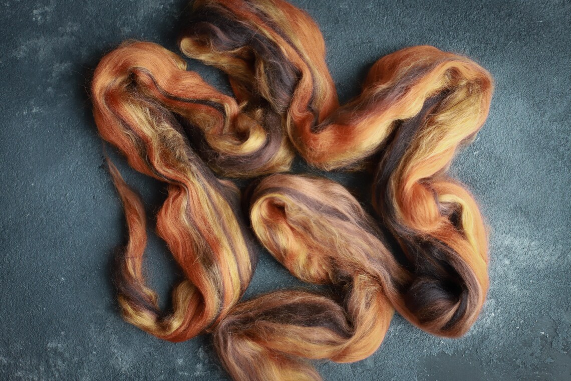 Roving / Merino Wool Tops / Blends Wool for Spinning and Felting ...