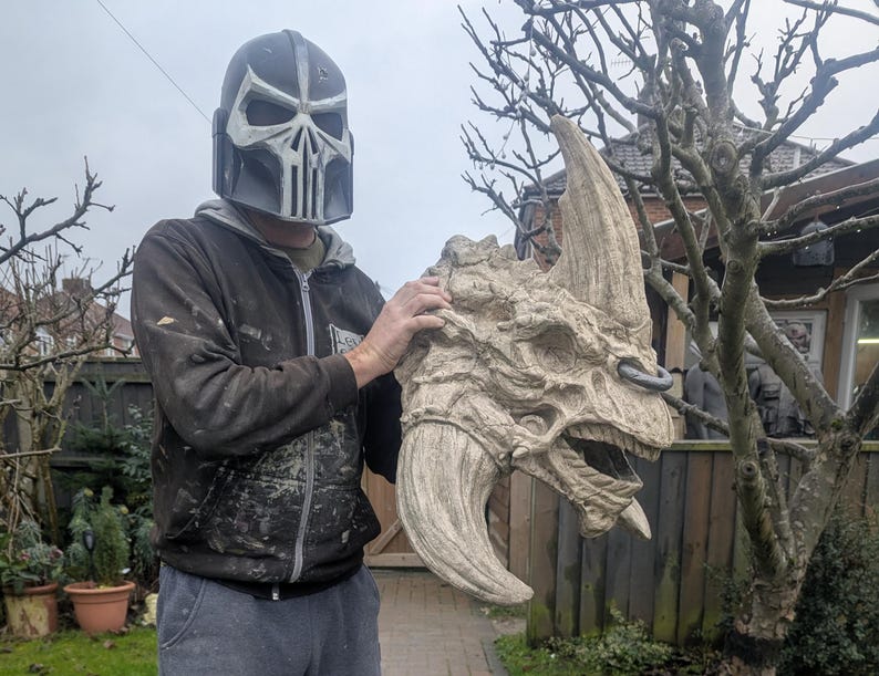 Star Wars Attack of the Clones Inspired Reek Skull - Etsy