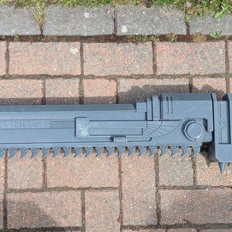 Warhammer40k Chainsword - Etsy
