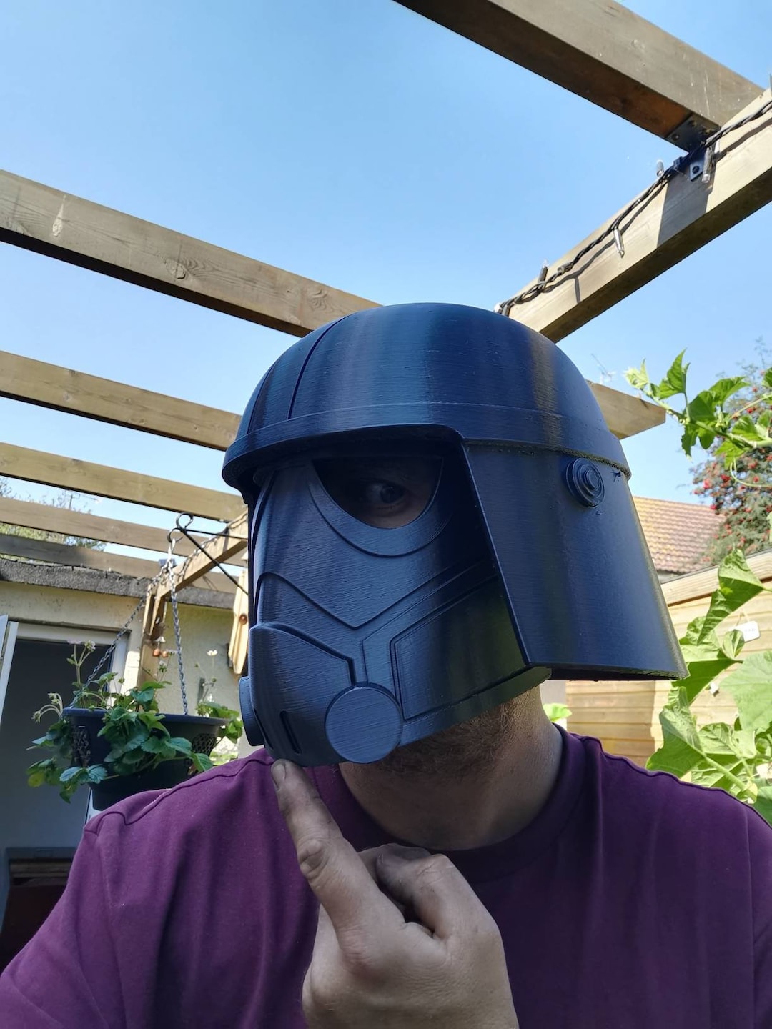 AT-DP Inspired Pilot Helmet and Face Mask - Etsy