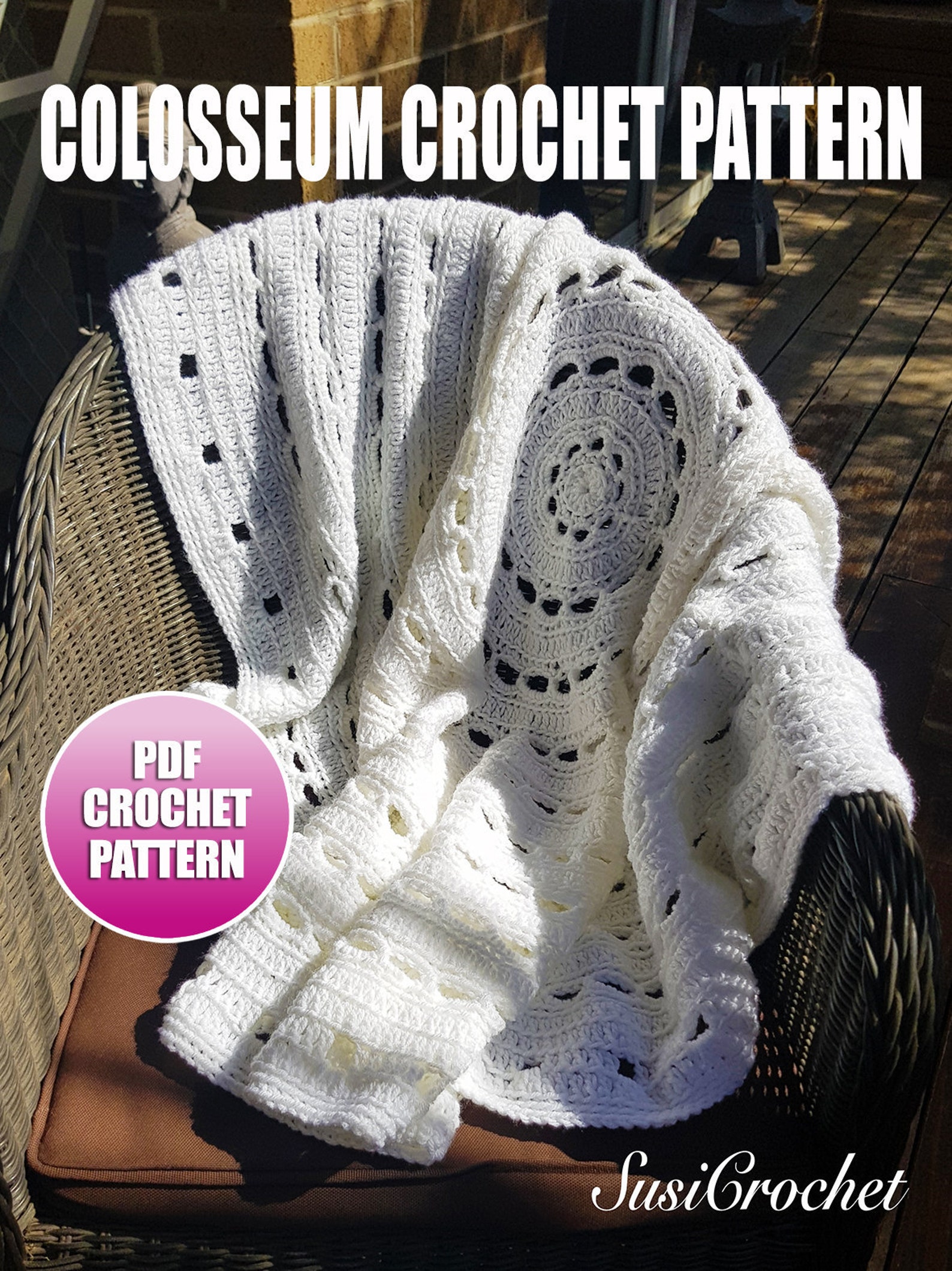 COLOSSEUM Crochet Pattern - Etsy Australia