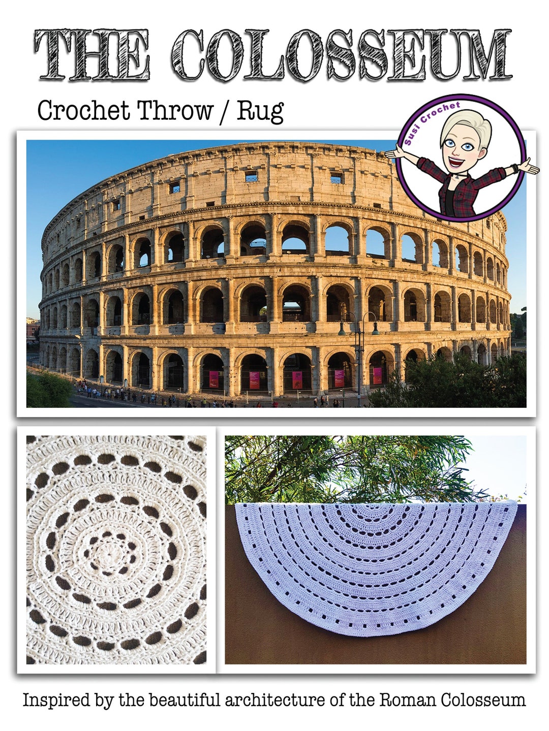 COLOSSEUM Crochet Pattern - Etsy Australia