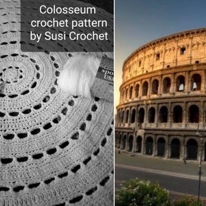 COLOSSEUM Crochet Pattern - Etsy Australia