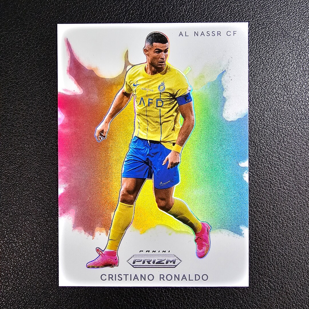 Cristiano Ronaldo Color Blast Vertical ACEO 2.5x3.5 Custom Card AL ...