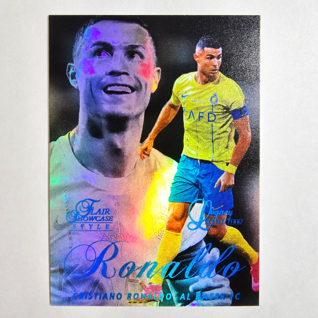 Cristiano Ronaldo Flair Showcase Legacy Style ACEO 2.5x3.5 Custom Card ...