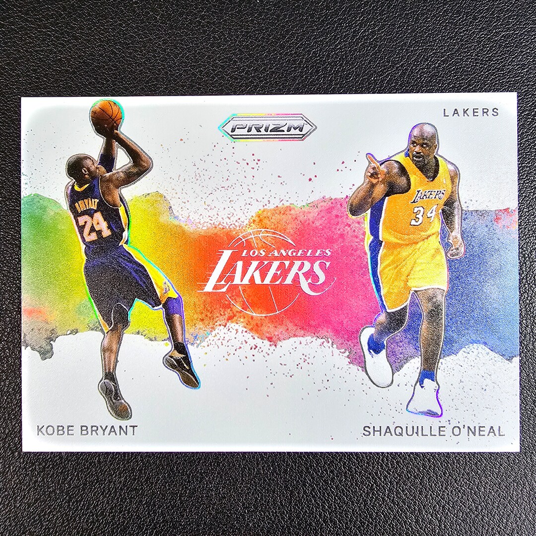Kobe Bryant Shaquille O'neal Dual Color Blast ACEO 2.5x3.5 Custom Card ...
