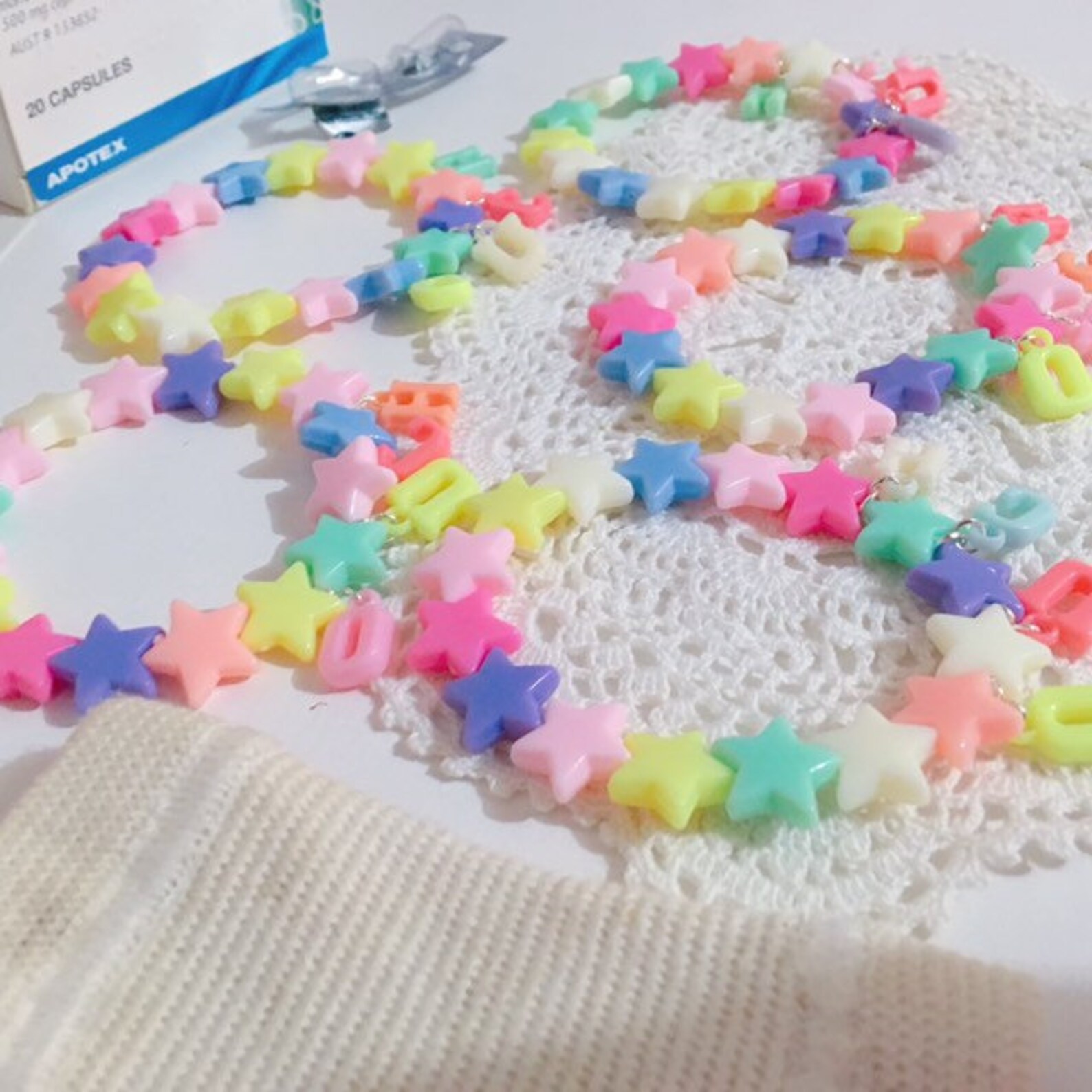 Ouch Pastel Menhera Bracelets Yami Kawaii Fairy Kei Stretchy | Etsy