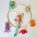 Under the Sea Baby Mobile Crochet Pattern, Mermaid and Sea Creatures ...
