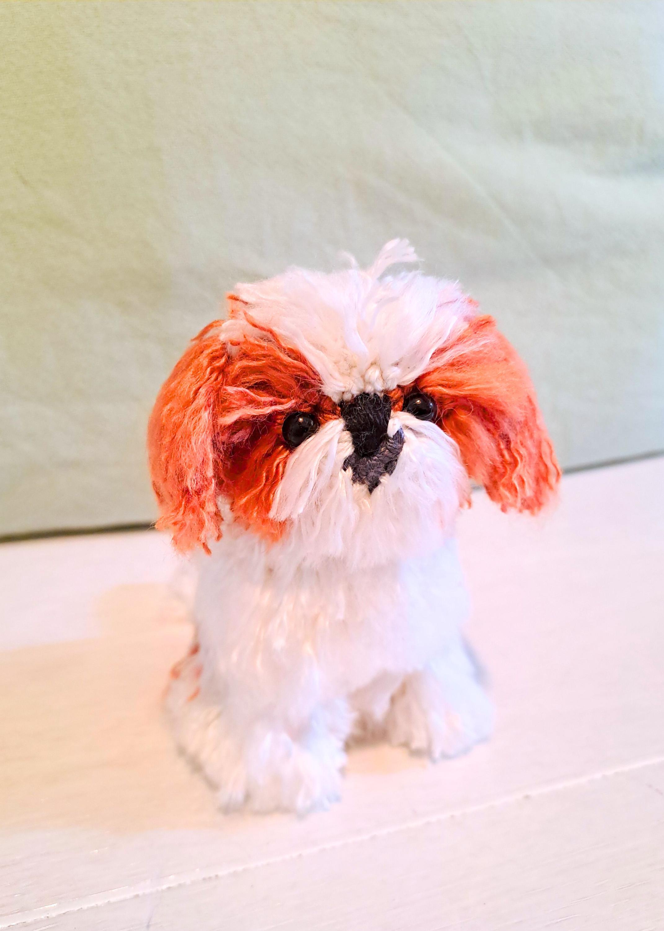 Shih Tzu Crochet Pattern: Realistic Dog Amigurumi (PDF) - Etsy
