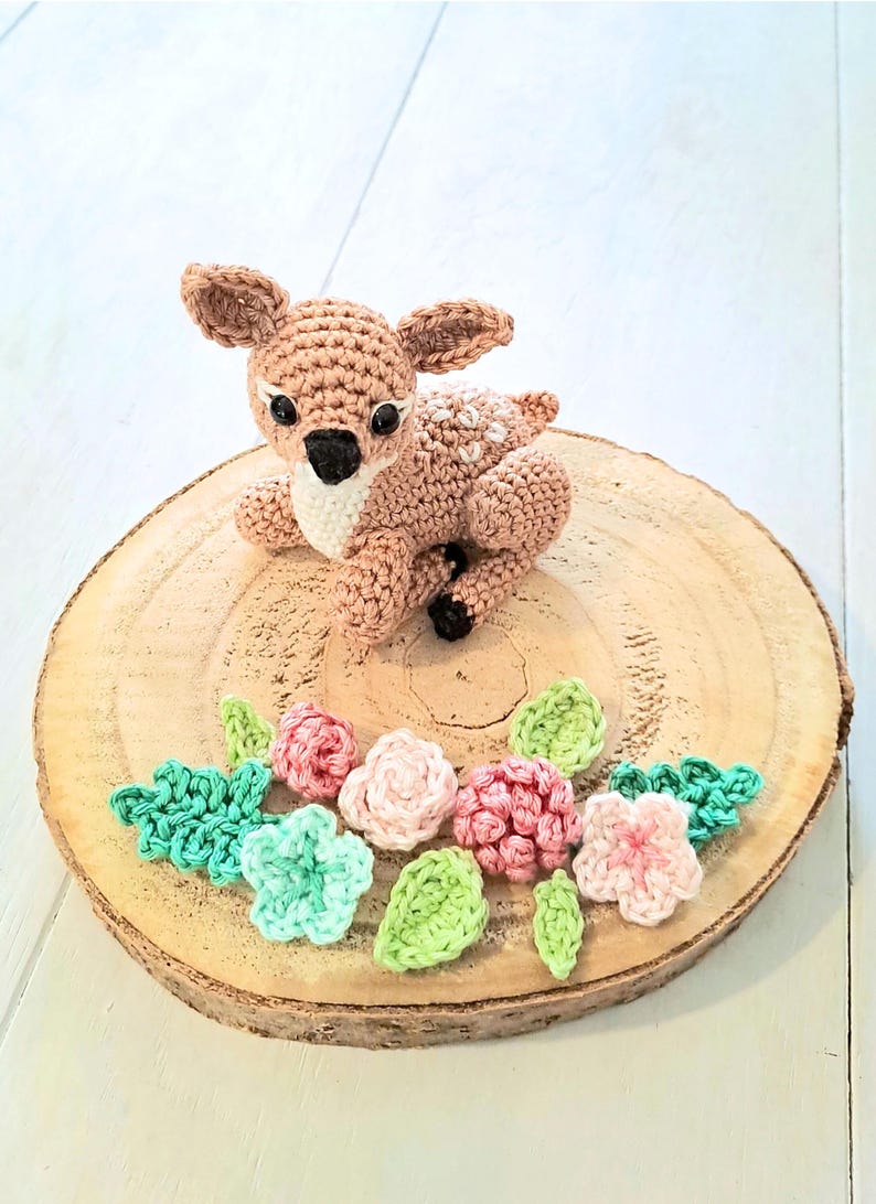 Amigurumi Fawn Crochet Pattern: DIY Baby Deer Nursery Decor (PDF ...