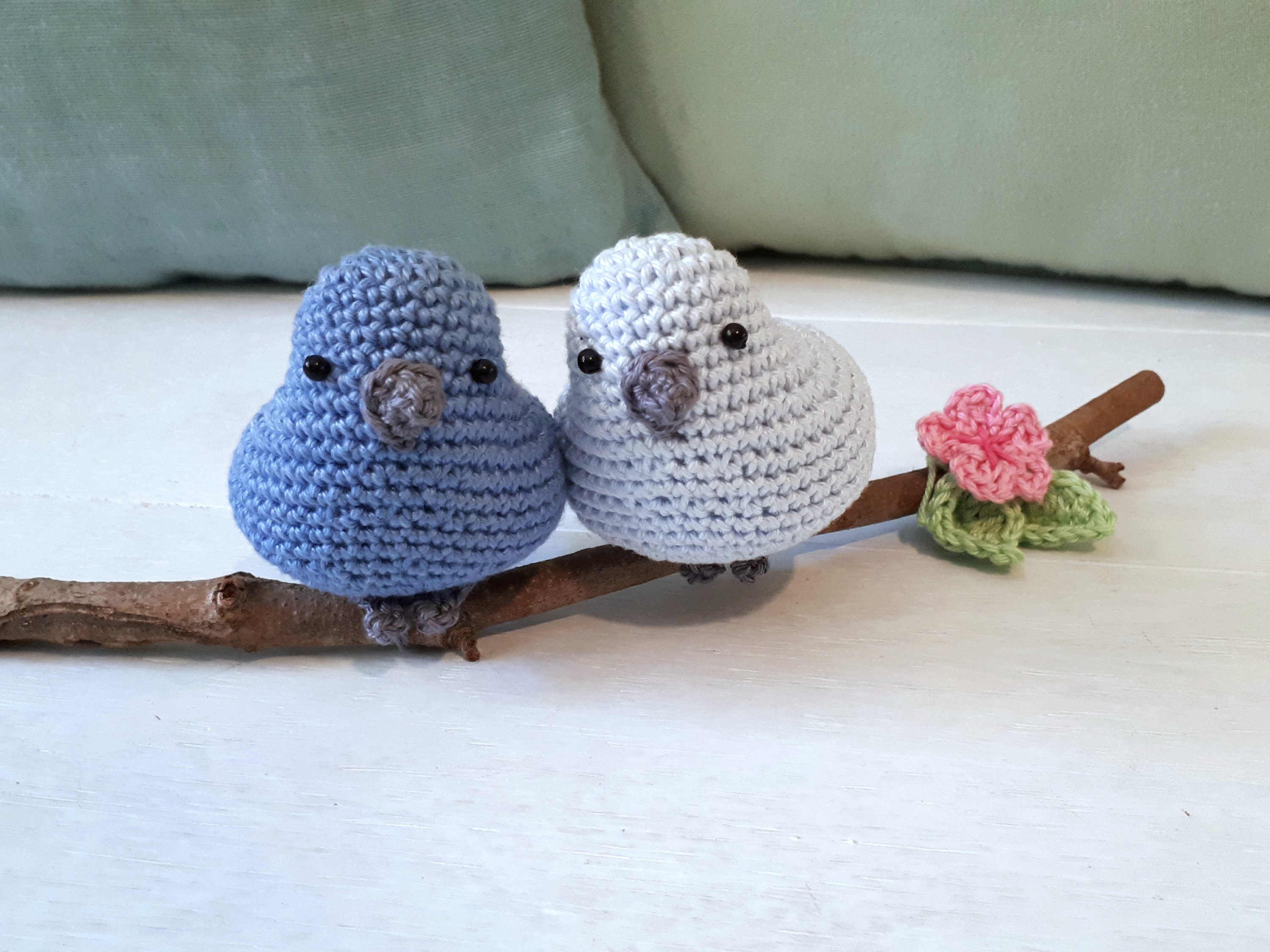 Birds in Love Crochet Pattern Amigurumi Valentine's Day | Etsy Ireland