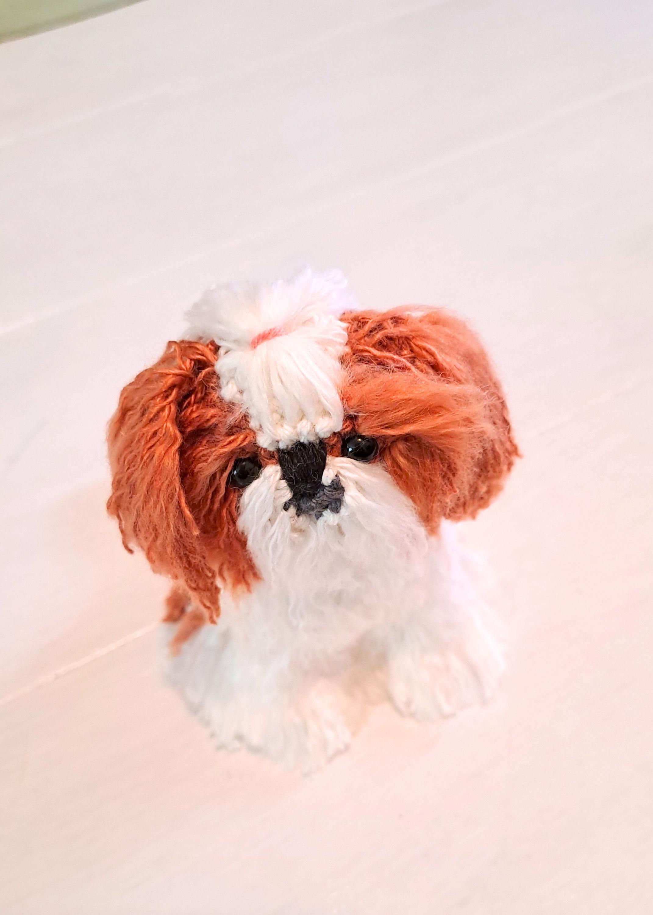 Shih Tzu Crochet Pattern: Realistic Dog Amigurumi (PDF) - Etsy