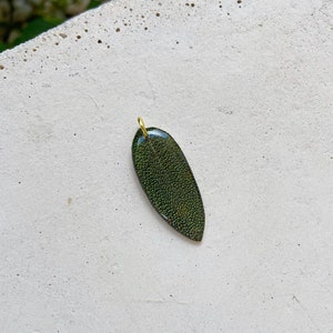 Sage Pendant, Sage Leaf Jewelry, Green Leaf Pendant, Botanical Jewelry ...