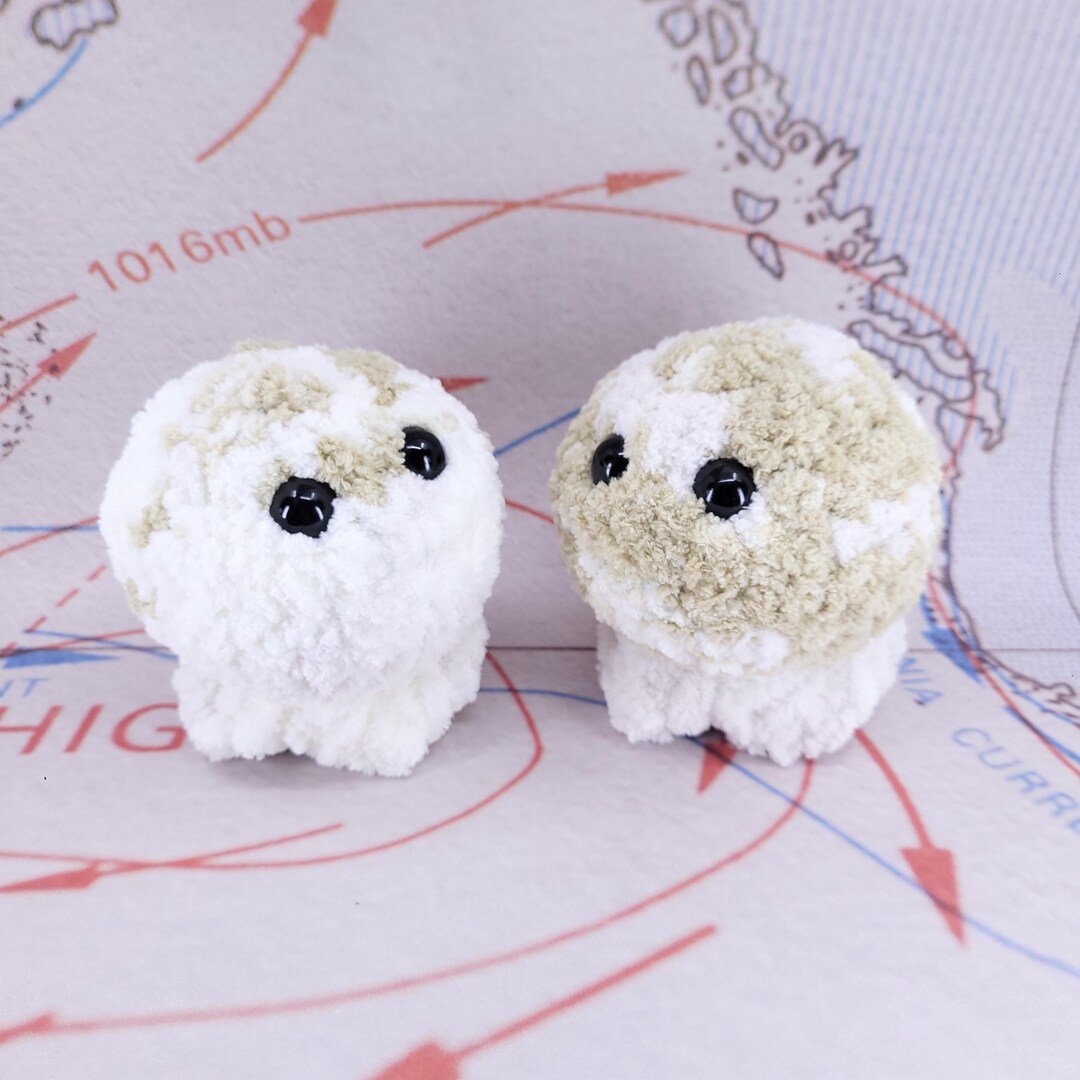 Sand Dune Jellyfish Handmade Crochet Child Safe Toy, Plush, Amigurumi ...
