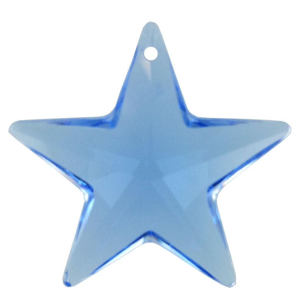Star Crystals 20mm 28mm 40mm Genuine Glass Beads Craft Jewellery ...