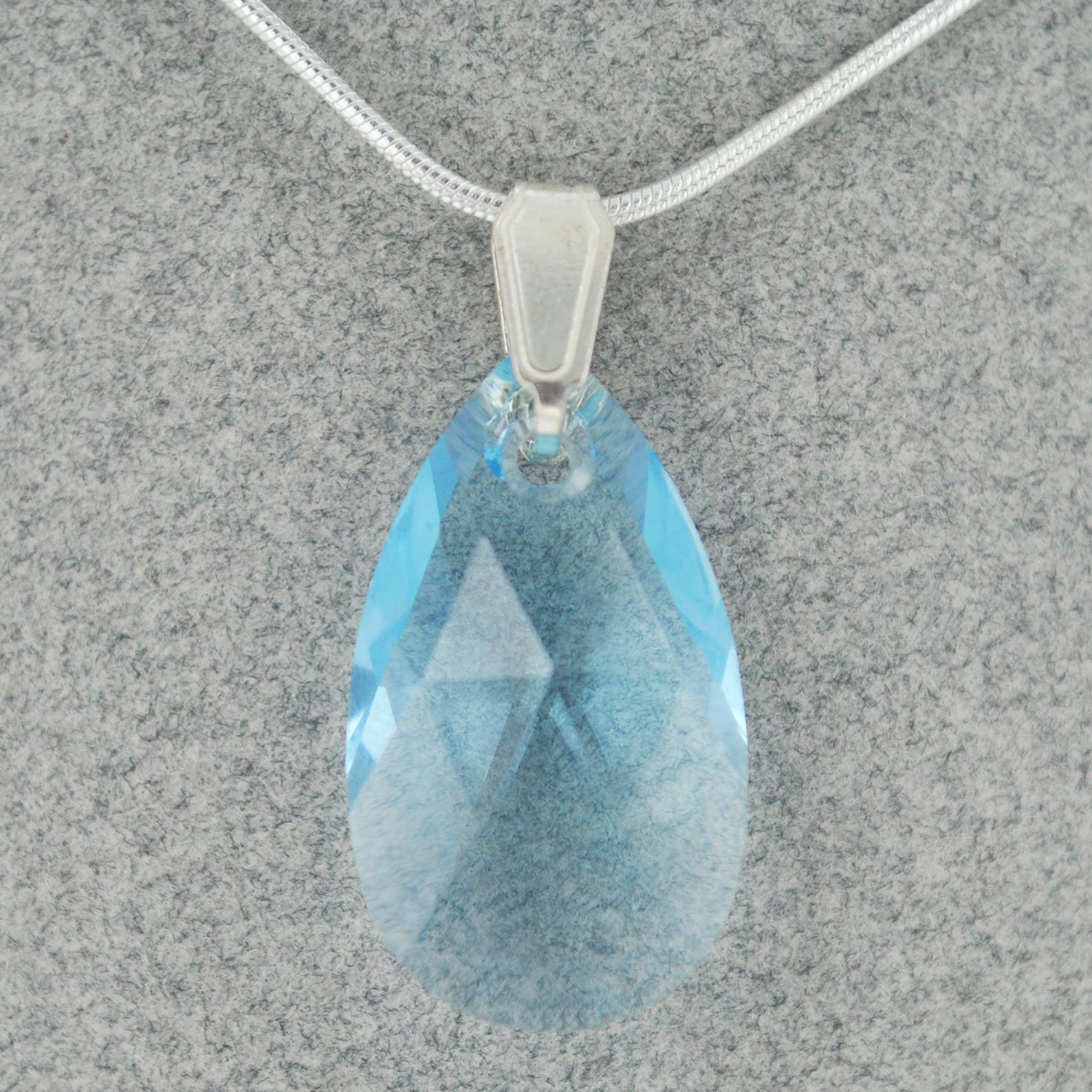 Pear Drop 22mm Crystal Glass for Pendants Earrings Lighting Jewellery ...