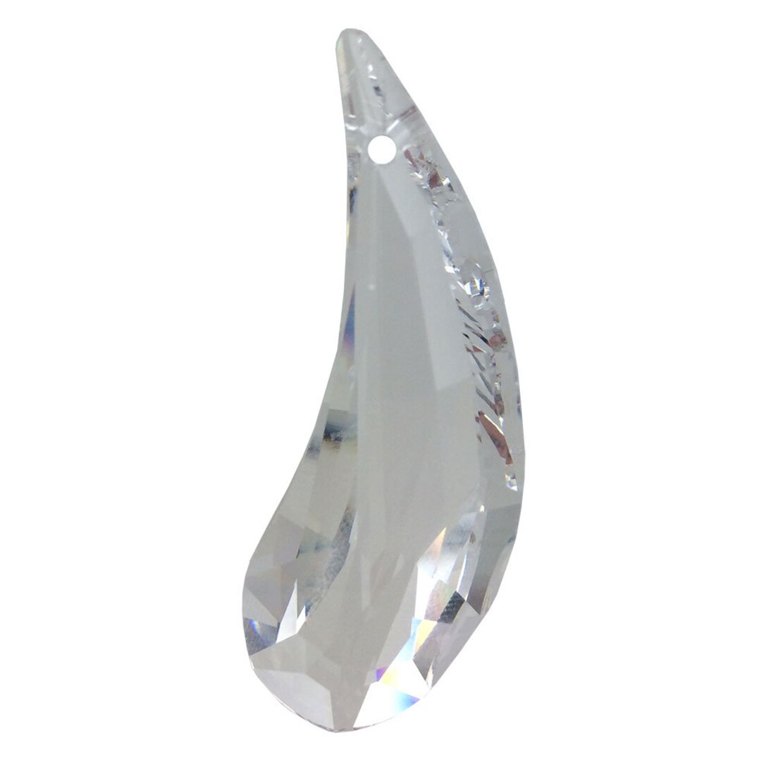 Angel Fairy Wing Tear Drop Crystal Glass 38mm 50mm 5 Colours for ...