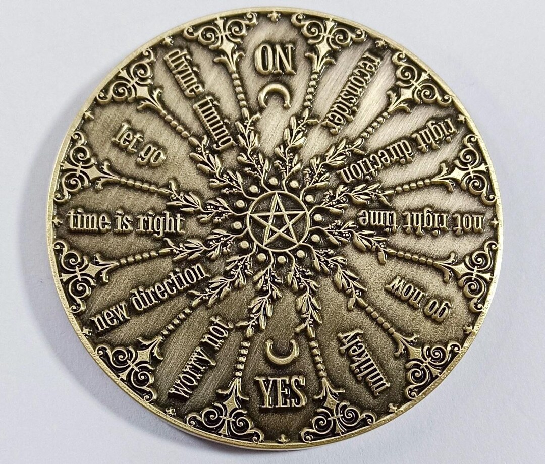 Witch's Wheel Spinning Oracle: Brass Divination Altar Tool - Etsy