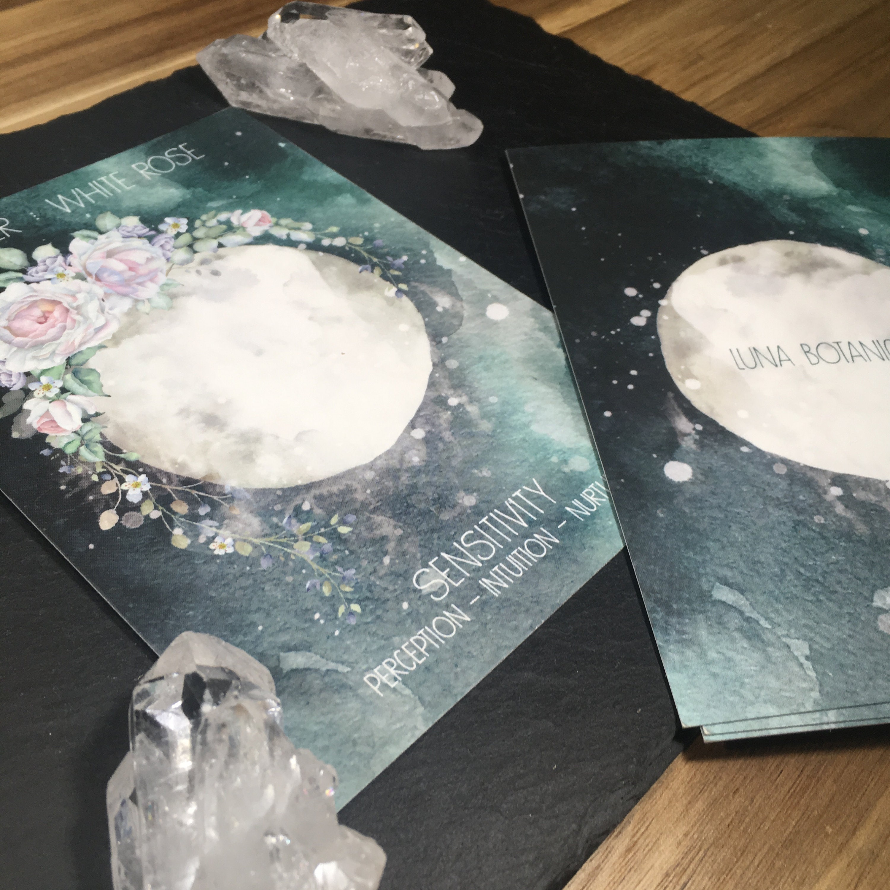 Full Moon Altar Cards Zodiac Altar Cards Full Flower Moon - Etsy