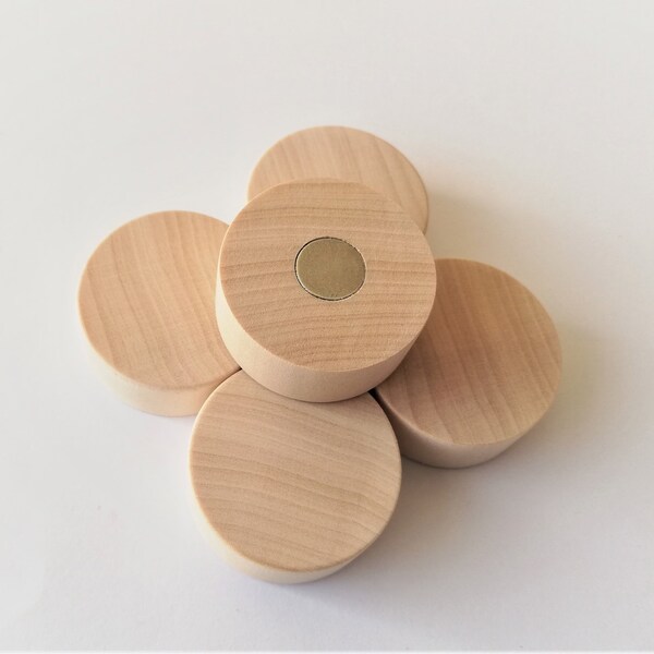 Wooden Magnets - Etsy