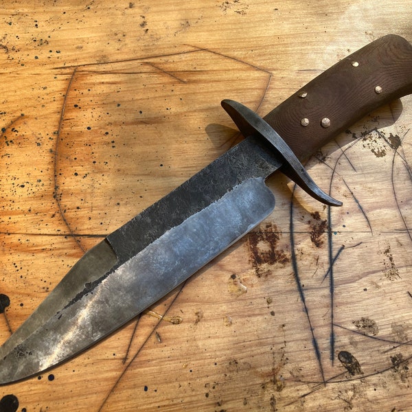Hand Forged Knife - Etsy