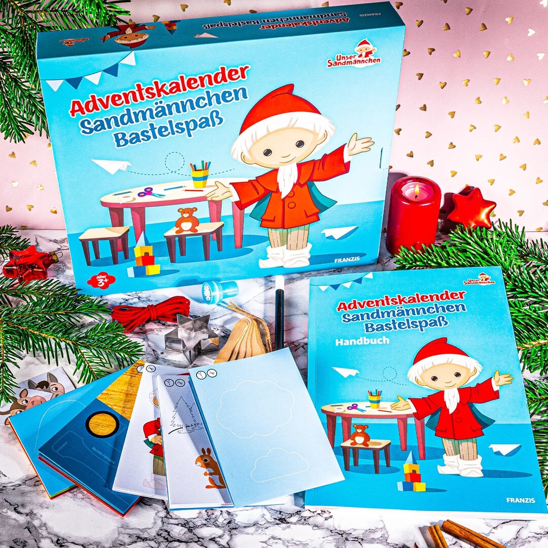 Advent Calendar Sandman Craft Fun - Etsy